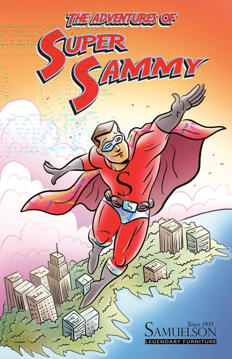 Super Sammy Video -Comic Book