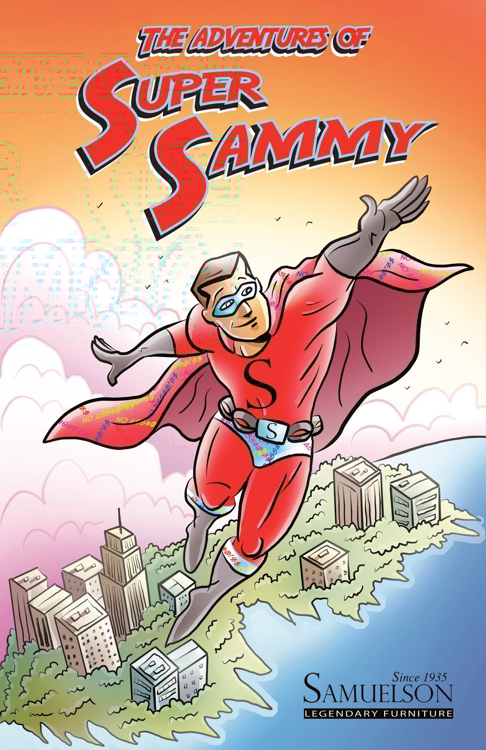 Super Sammy Video -Comic Book